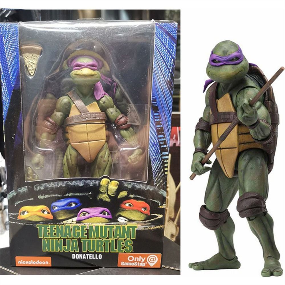 Kids Toy Neca 1990 Film Version Ninja Turtle Anime Figure Action ...
