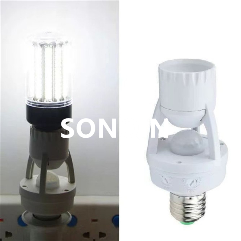 【Folio & Light】E27 Plug 360 Degree Pir Induction Infrared Motion Sensor ...