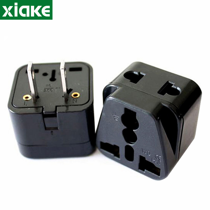 XIAKE-040 American Standard Travel Adapter Plug European Standard to ...