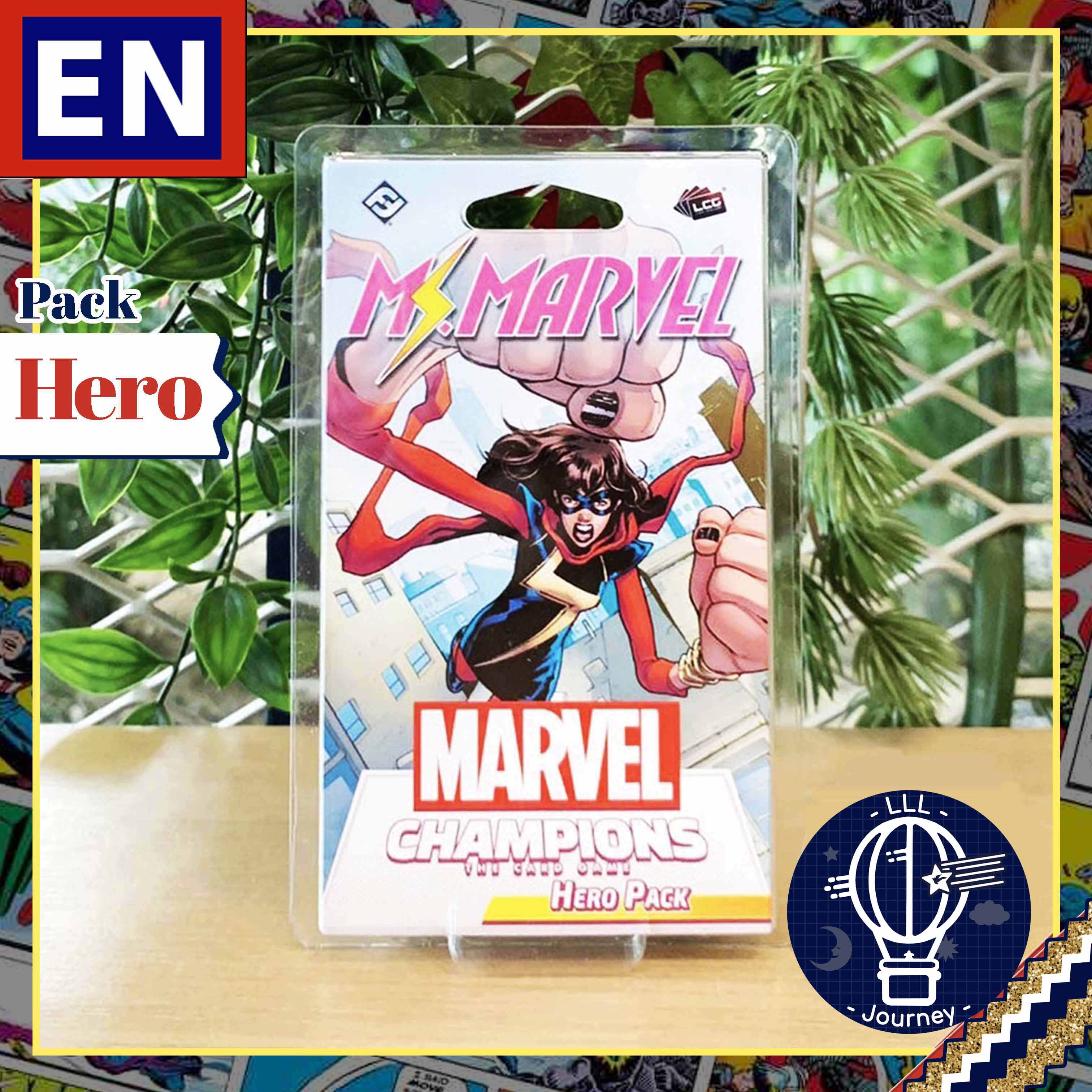 Marvel Champions: The Card Game – Ms. Marvel Hero Pack [Boardgame บอร์ด ...