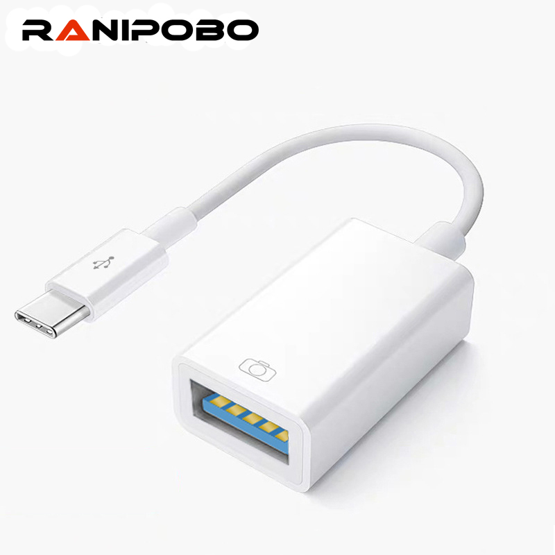 【InnovateWorld】USB2.0 To Type C OTG Adapter U Disk Mouse Keyboard Type ...