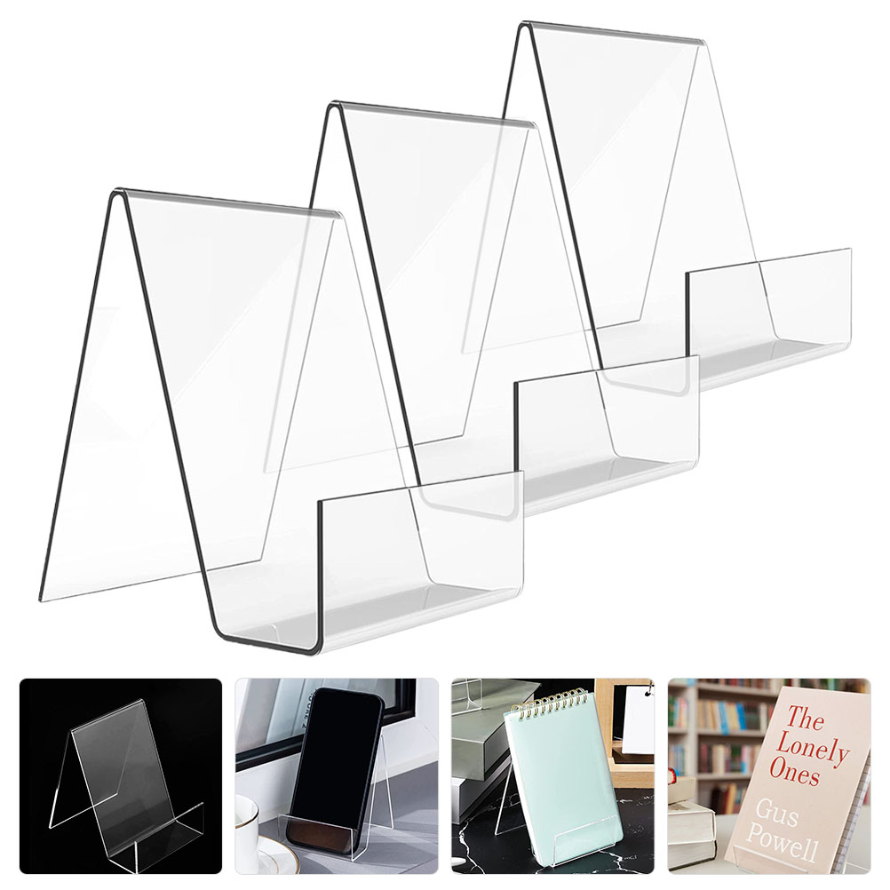 【InnovateWorld】3pcs Comic Book Display Acrylic Book Display Holder ...
