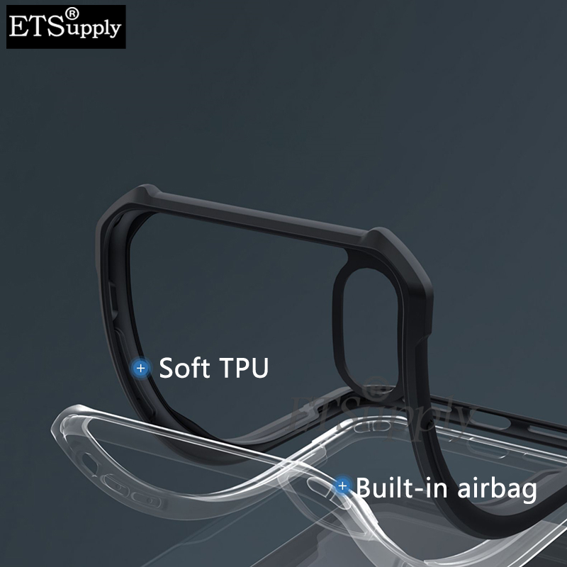 Phone case Tecno Camon 40Pro Transparent Clear Air Protector Soft Frame ...