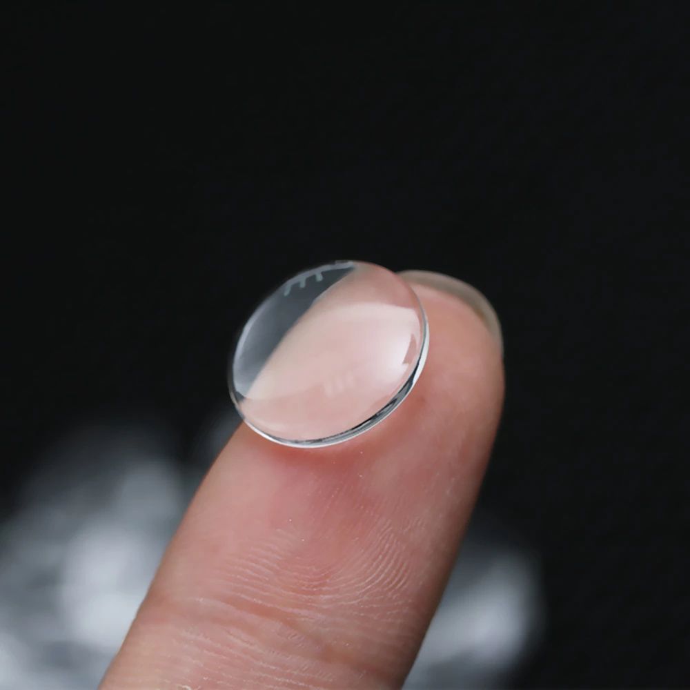 DIY Crafts 20Pcs Eyeballs Clear Glass Flat Back Round Blyth Eyes Glass ...