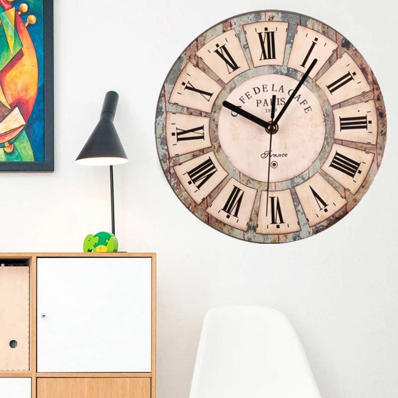 【LuckyBabyFans Store】Home Decoration For Living Room Wooden Wall Modern ...