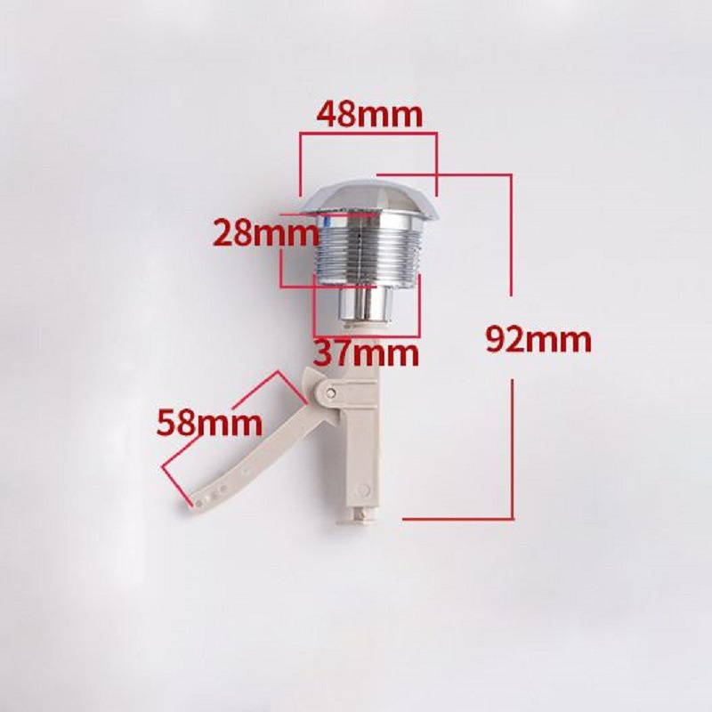 Toilet Flush Button Replacement Single Flush Toilet Water Tank Buttons ...