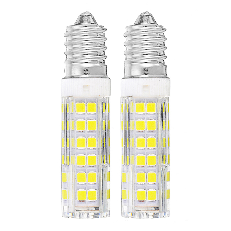 【TopazTrove】1/2pcs E14 7W White LED Bulb Replace Ceramic Lamp For ...