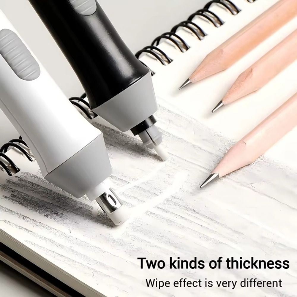 1Pcs New Battery Powered Electric Rubber Eraser with Rubber Refills ...