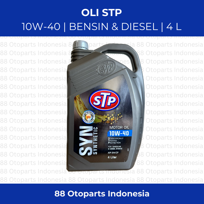 OLI STP SAE 10W-40 (4 LITER) | Lazada Indonesia