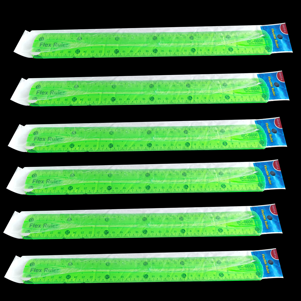 Soft Ruler Flexible Ruler Multi Creative Stationery Rule School Supply ...