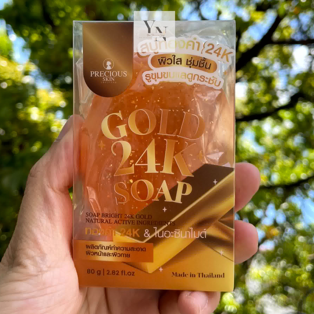 PRECIOUS SKIN GOLD 24K SOAP 80g From Thailand | Lazada PH