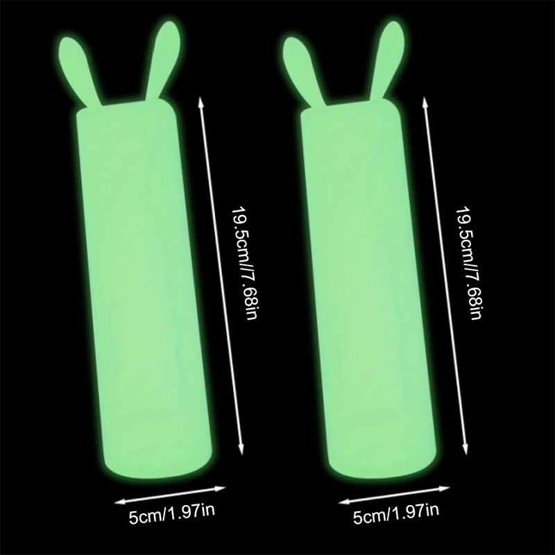 Night Light Remote Control Cover With Rabbit Ears Silicone Dustproof ...