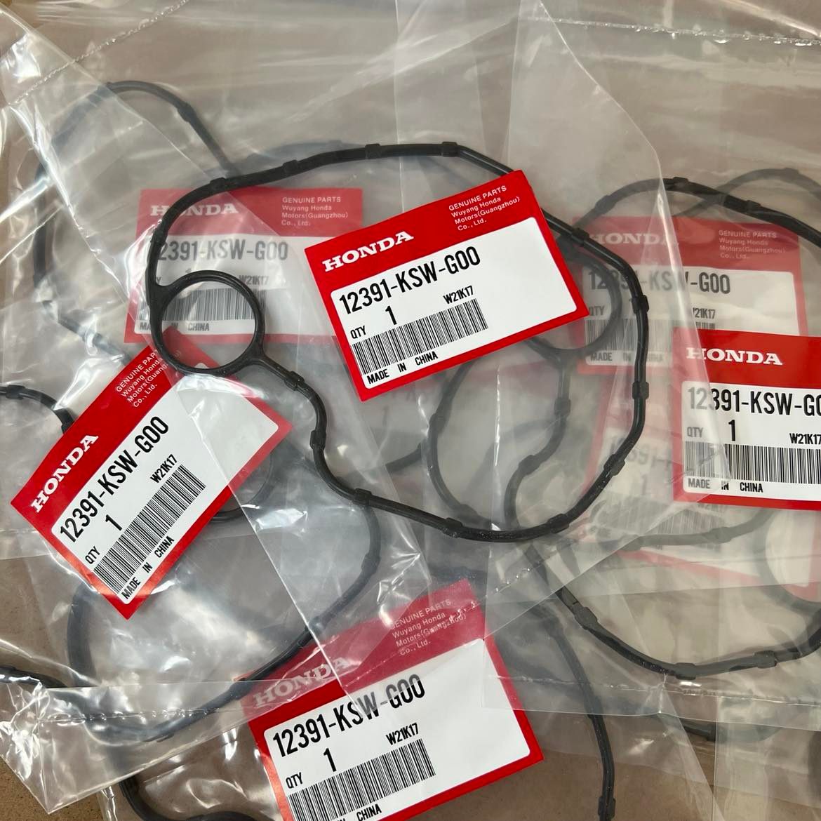 [Honda Genuine] TMX 125 Alpha Cylinder Head Packing/Gasket (1 pc ...