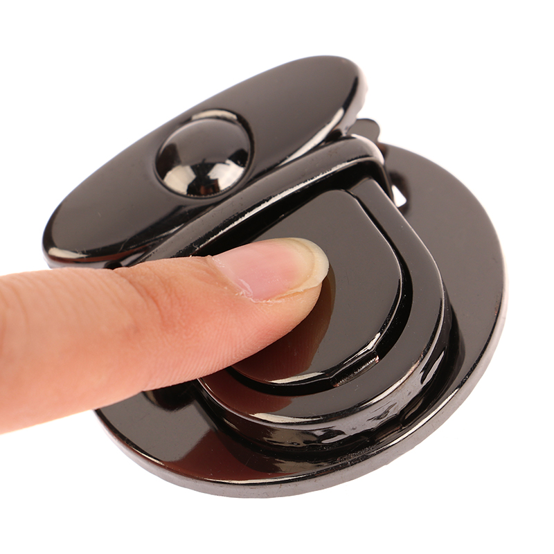 Closures Snap Clasps Craft DIY Metal Lock Bag Case Buckle Clasp For ...