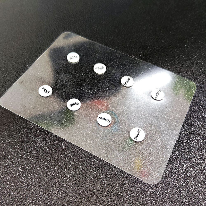 1 Pack Glass Mouse Skates DIY Universal Dots Mouse Feet Pads Sticker ...