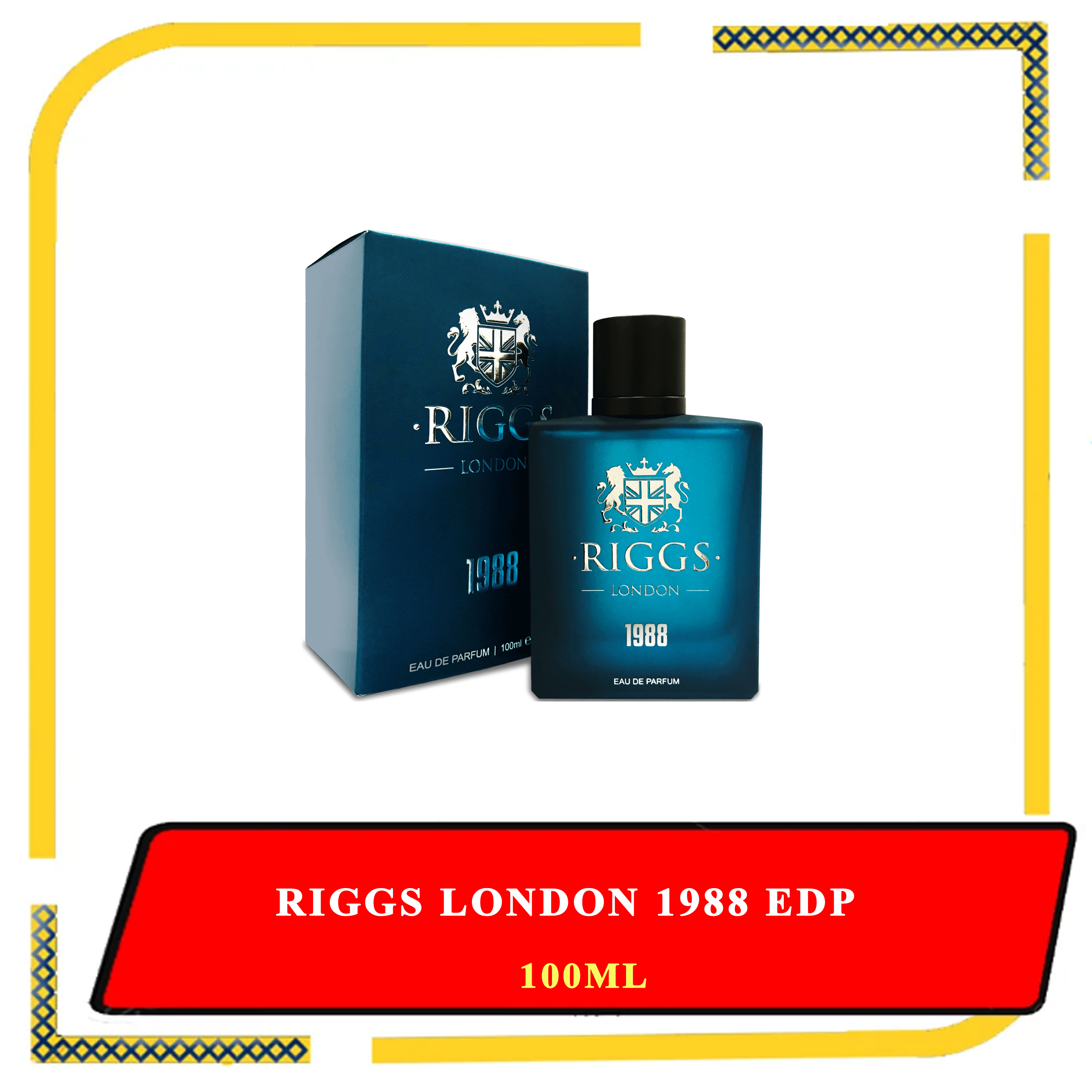 RIGGS LONDON Rider, 1988, Dynamo, Patrol, Urbane, EDP 100ml | Lazada ...