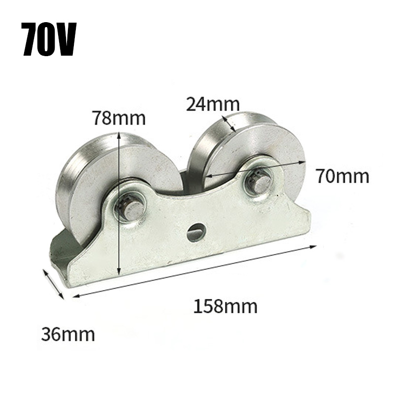 Sliding Gate Track Roller 2 in 1 V Groove Sliding Gate Double Roller ...