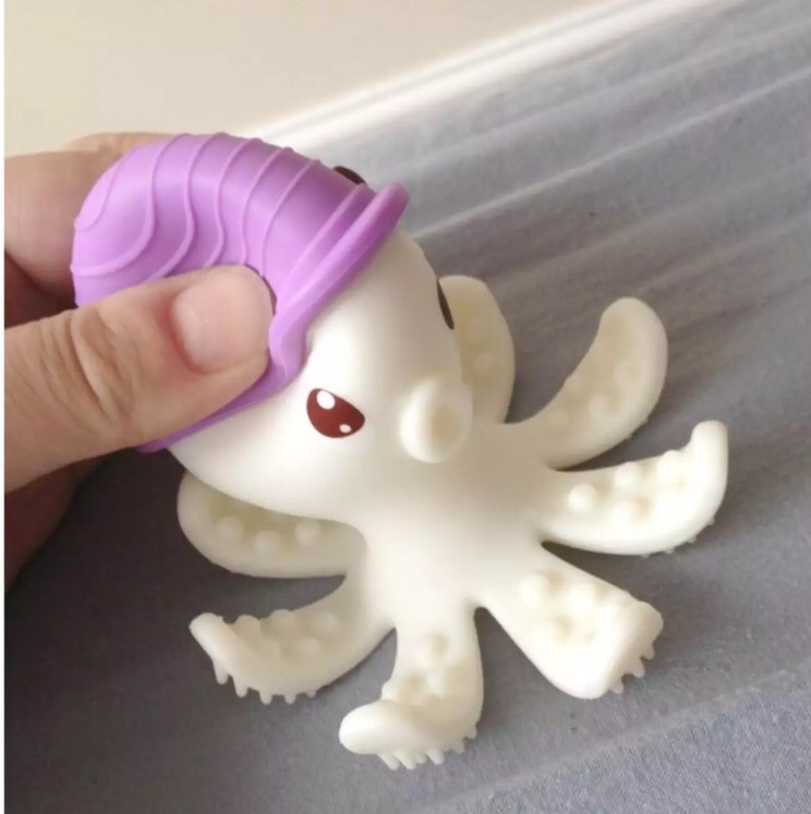 Mombella Octopus Teether ยางกัด มัมเบล่า ยางกัดปลาหมึก ยางกัดยอดฮิตจาก ...