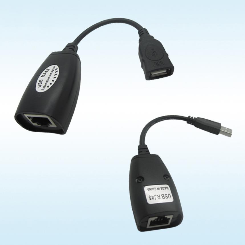 【VogueVenture】USB UTP Extender Adapter Over Single RJ45 Ethernet CAT5E ...