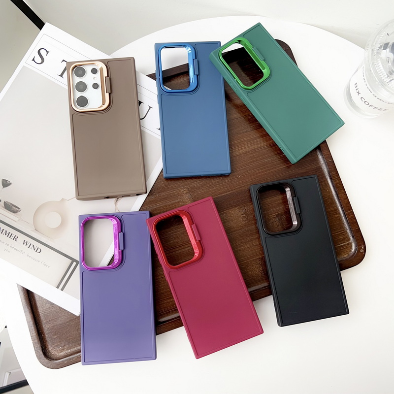 Camera Stand Phone Case Cover For Samsung S24 S23 Ultra A35 A15 A55 A34 ...