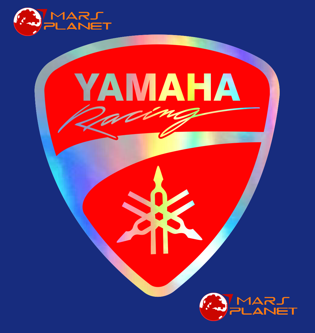 YAMAHA RACING STICKER DECAL MOTORCYCLE EMBLEM | Lazada PH
