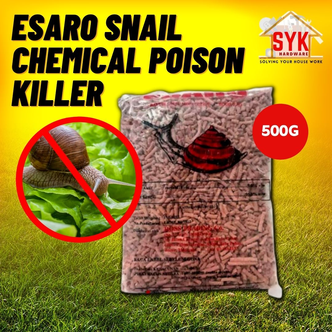 SYK Esaro Molluscicide Pellets Snail Killer Poison 500G Pest Control ...