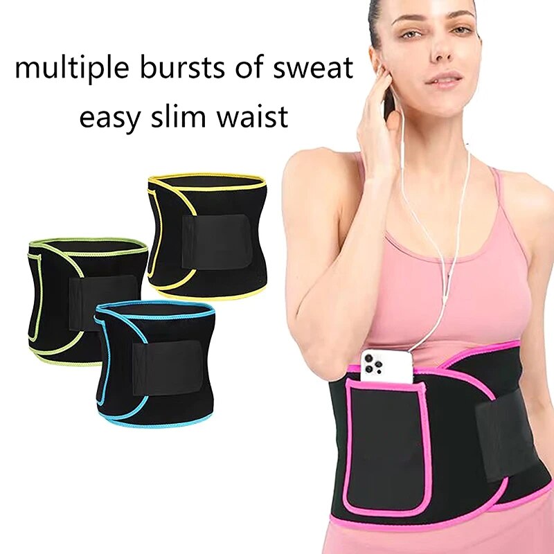 1Pcs Exquisite Waist Protection Belt Sports Body Sculpting Belt Fitness ...