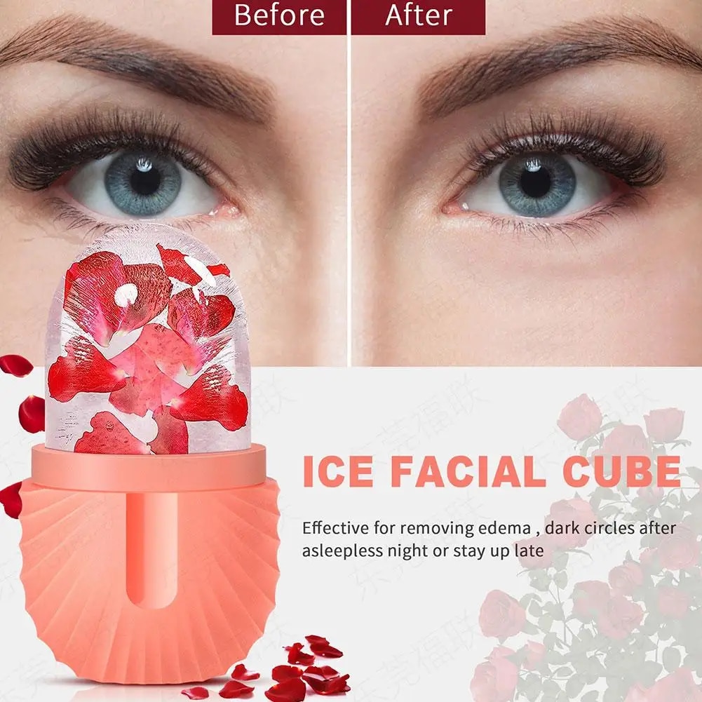 Ice Cube Mold Silicone Freezing Beauty Lifting Ice Tools Skin Skin ...
