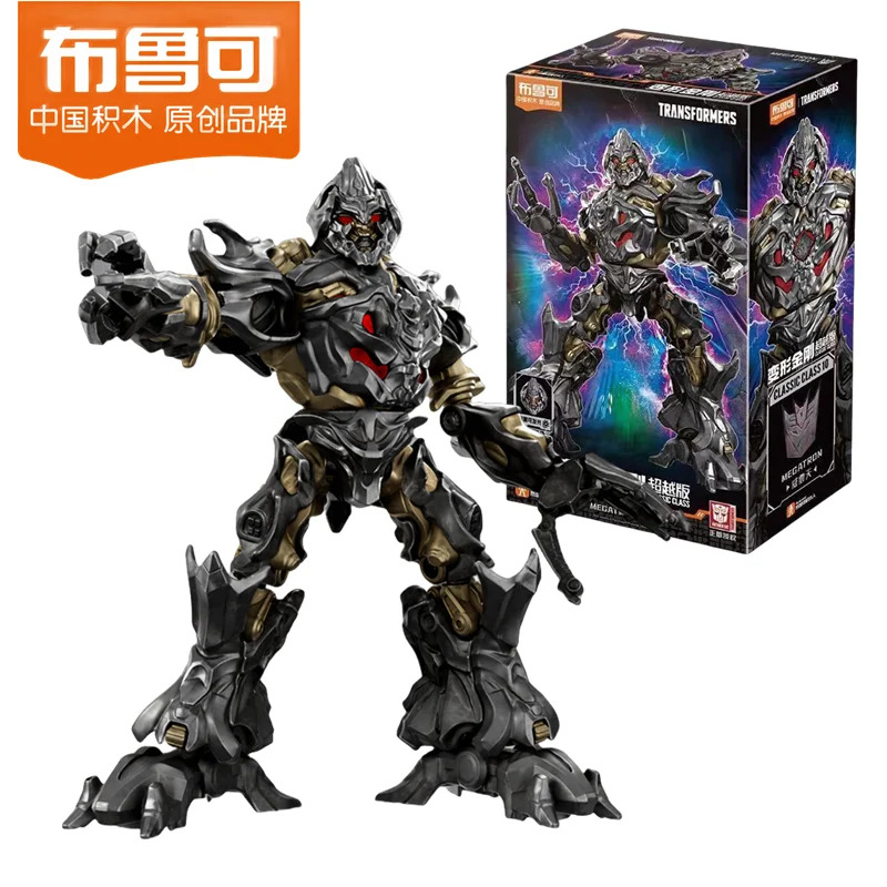 [Hot]Transformers Optimus Prime Building Blocks Megatron LED Light ...