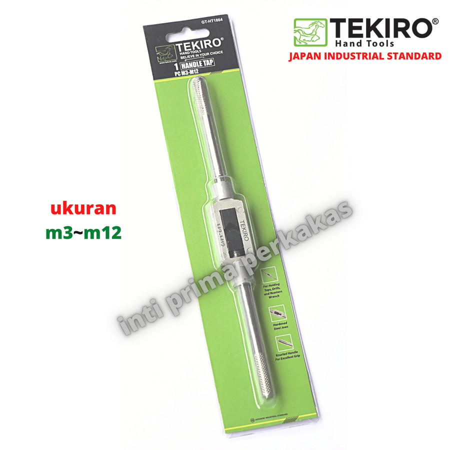 Tekiro Handle Tap And Dies M3 - M12 - Handle Tap Snai Tap Senai Gagang ...