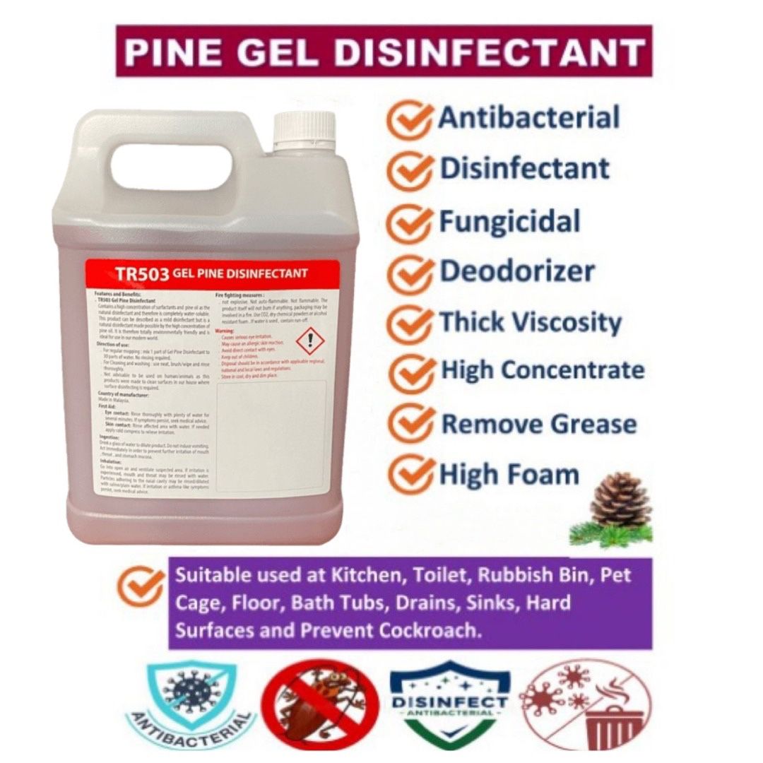 PINE DISINFECTANT LIQUID/ GEL - 4 LITRE | Lazada