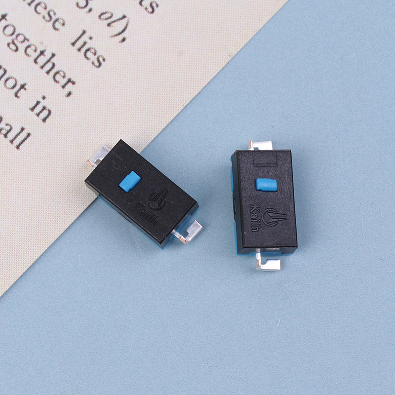2Pcs Blue dot Mini Two-Legged Mouse Micro Switch For M905 Side Key G502 ...