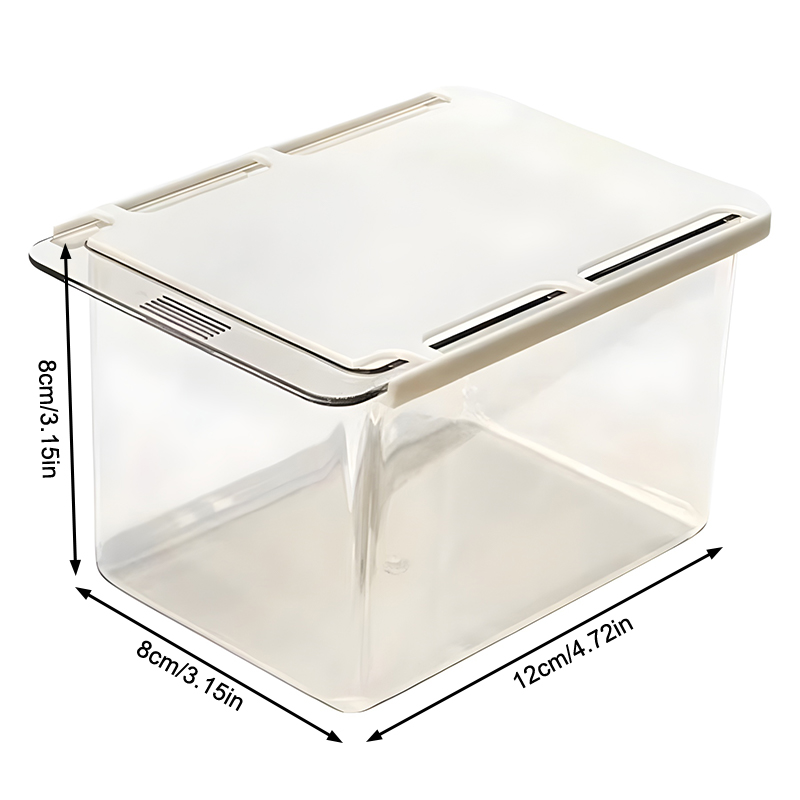 Drawer Style Storage Box Under The Mirror Cabinet Transparent Bathroom ...