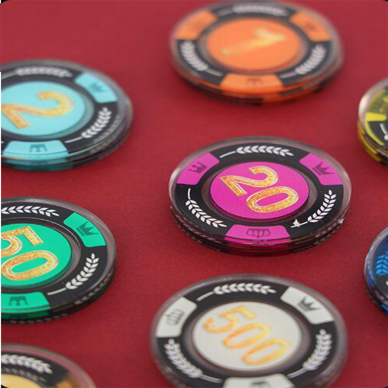 【Salt & Story】10pcs/lot Square Round Texas Poker Chips Coins ...