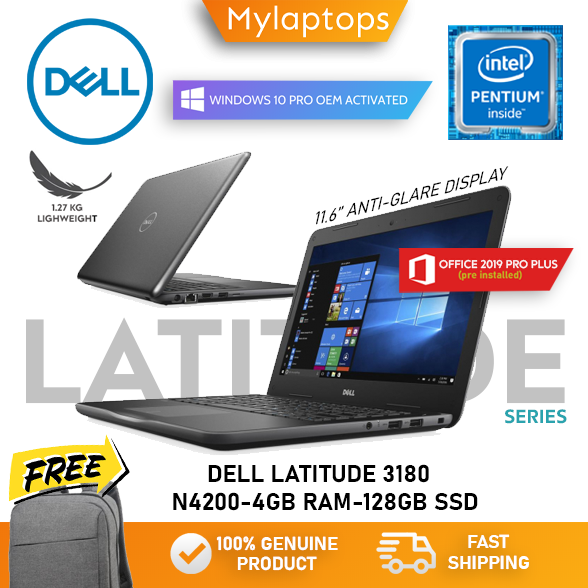DELL LATITUDE 3180/3190 [ INTEL PENTIUM / 4GB RAM / UP TO 512GB SSD ...