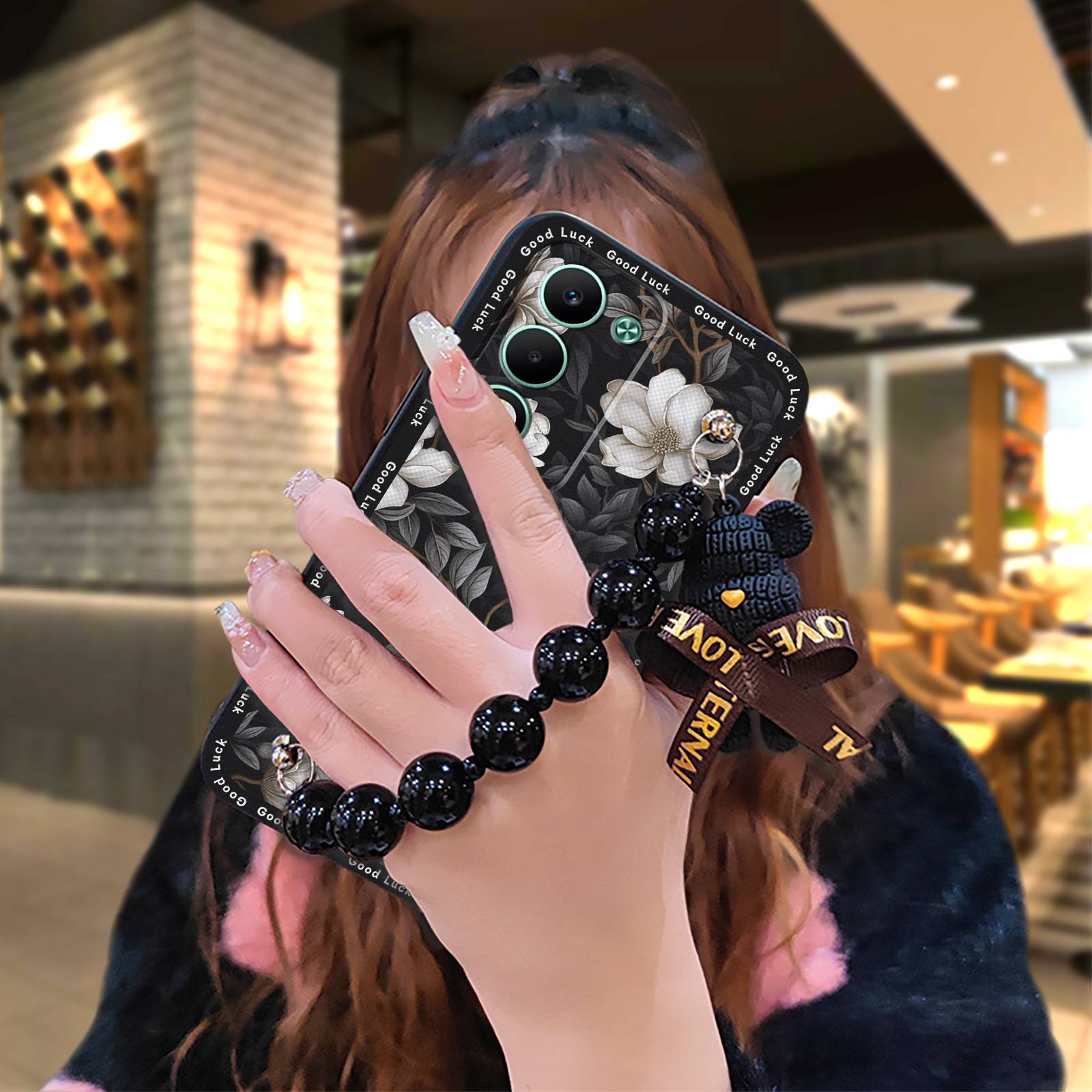 Bear bracelet Cartoon Phone Case For OPPO A5 5G/4G 2025 Global cute ...