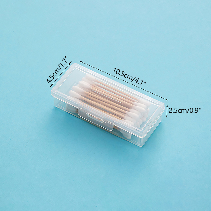 Portable Travel Medicine Cotton Swab Holder Case Detal Floss Jewelry ...