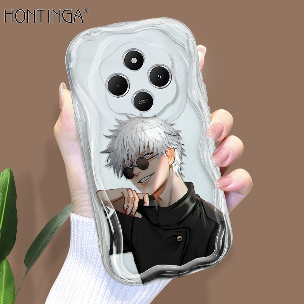 Hontinga for Redmi 14C Back Cover Anime Cartoon Phone Case Cream ...