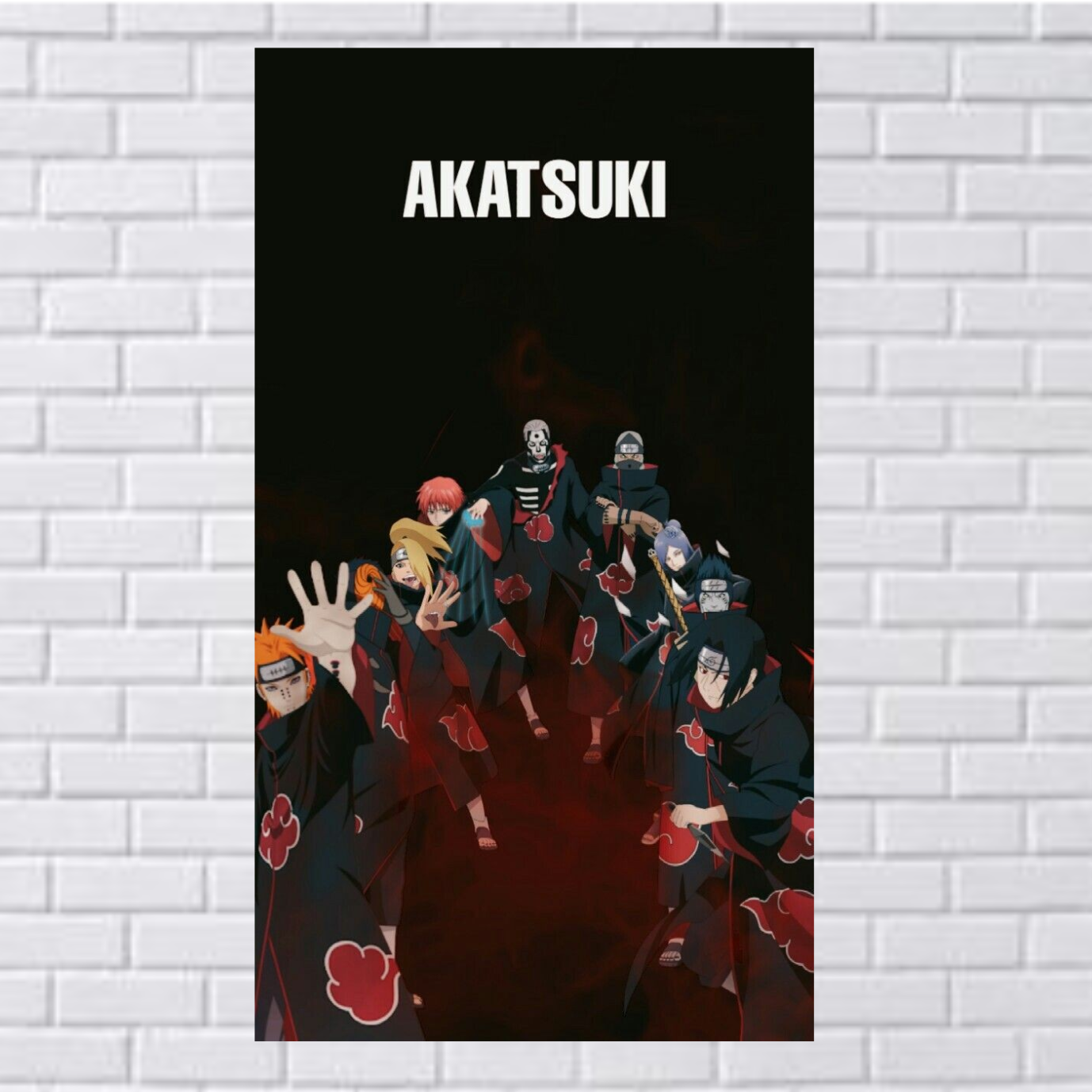 POSTER ANIME AKATSUKI/FOTO ANIME AKATSUKI/POSTER ANIME NARUTO/HIASAN ...