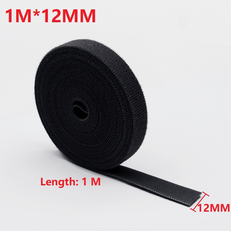 Self Adhesive Velcro Tape Strong Tape 1/5 meterLoop and hook fastener ...