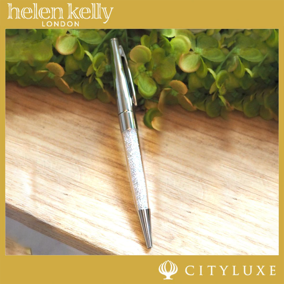 Helen Kelly Sparkle Ballpoint Pen with Genuine Swarovski Crystals ...