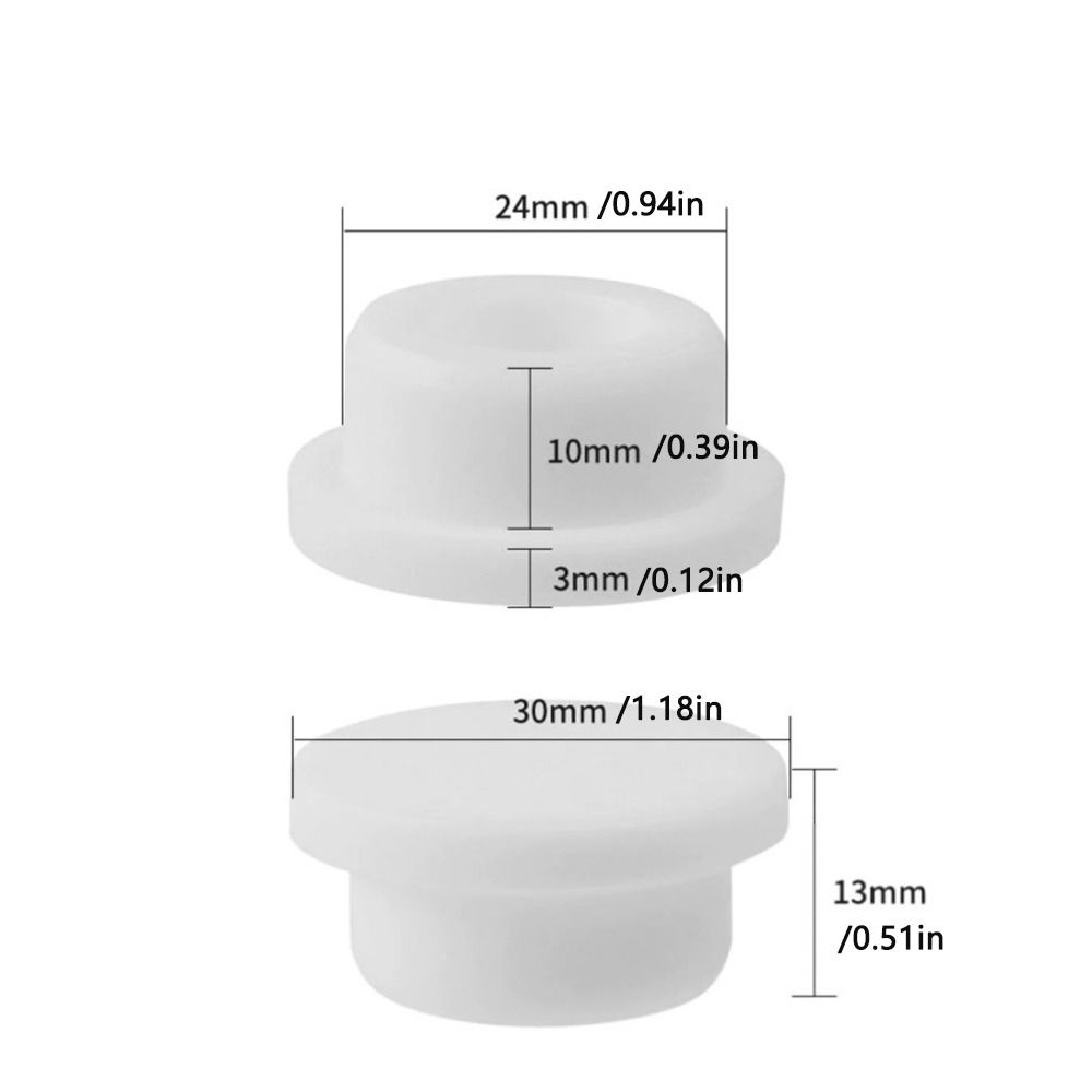 10pcs Tight Drain Seal Wash Basin Overflow Ring Replacement Rubber ...