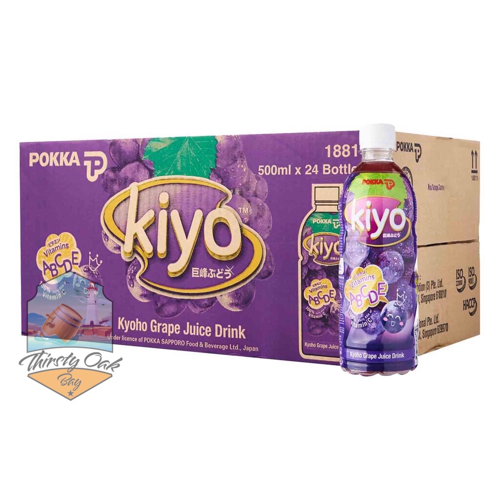 POKKA Kiyo Kyoho Grape Juice - CASE 24 X 500ml | Lazada Singapore