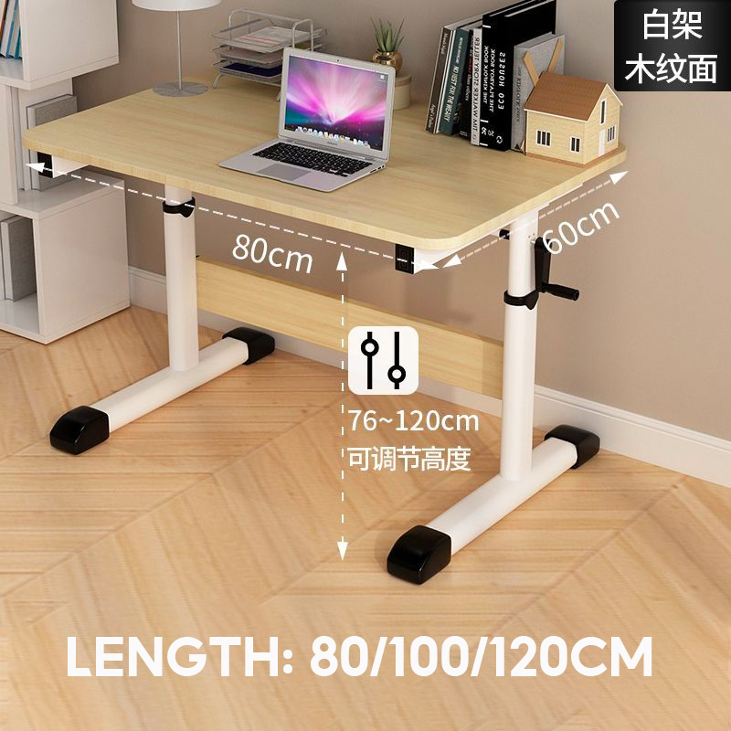 Height Adjustable Table Standing Desk Study Table Home Office Table ...
