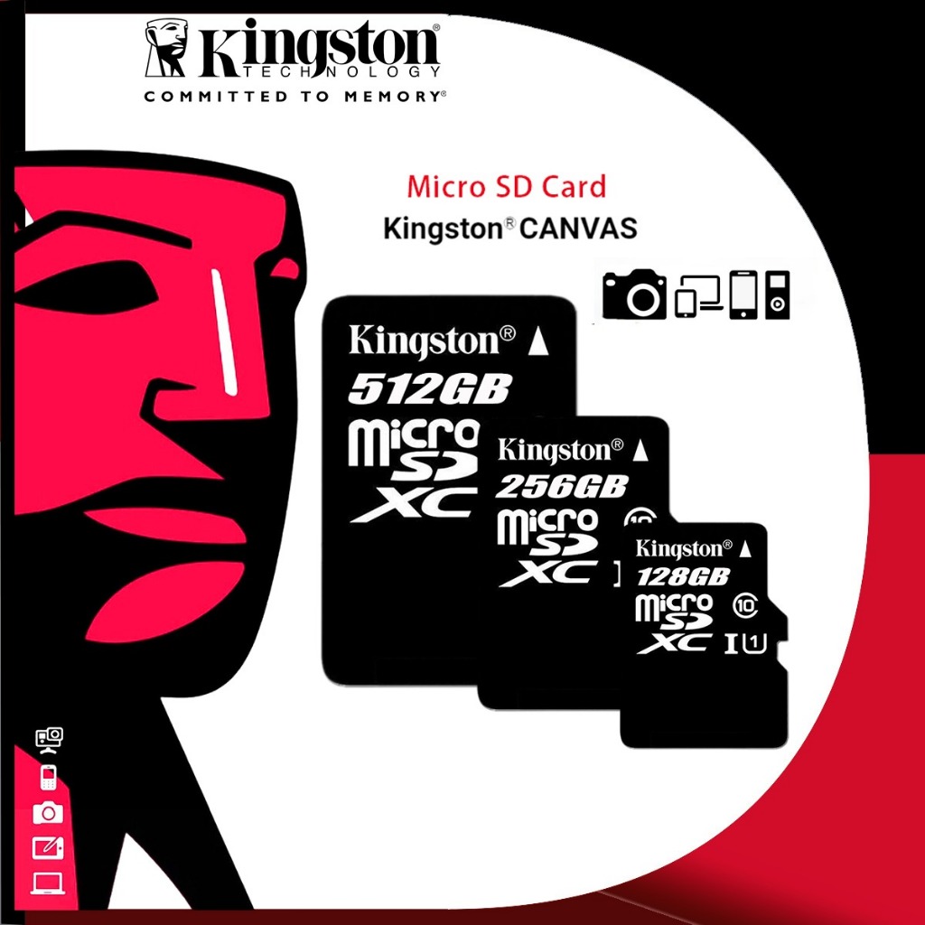 CODFree Delivery Kingston Micro SD 128GBs with Micro SD Adapter ...