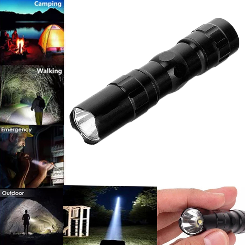 Portable Mini Led Flashlights Waterproof Aluminium Small Electric High ...