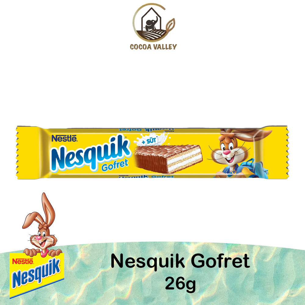 Nesquik Gofret Chocolate Wafer 26g | Lazada