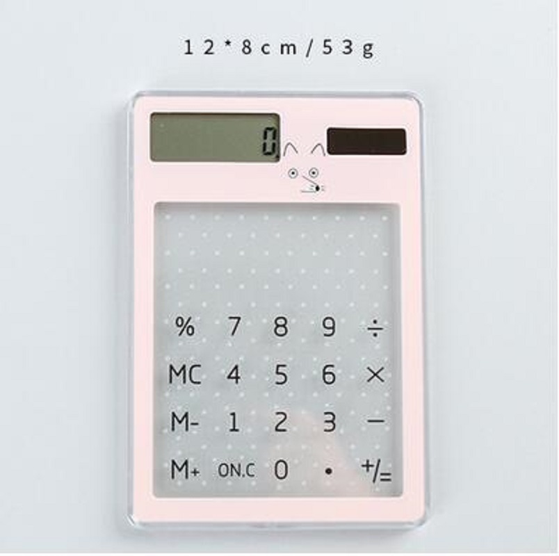 【EliteEssence123】KEMBONA Solar Calculator LCD 8 Digit Screen Ultra slim ...