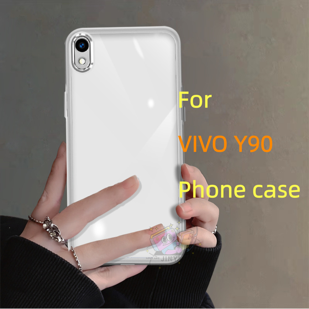 【Personality】For VIVO Y90 Phone case transparent Lens protector Fall ...
