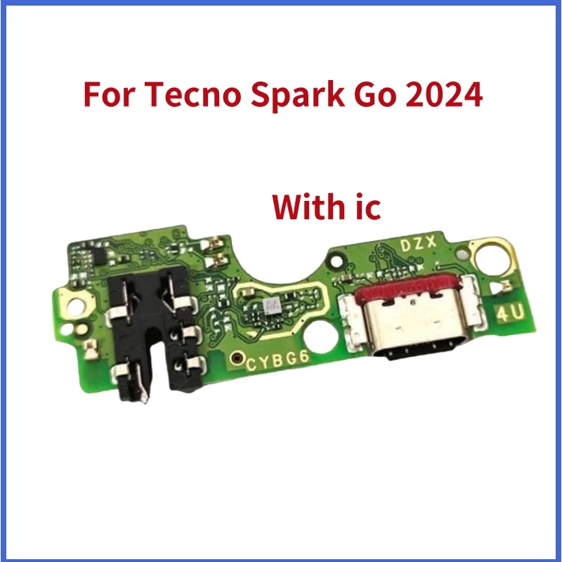 Fast Charge Charging Board For Tecno Spark Go 2024 BG6 Charging Board ...